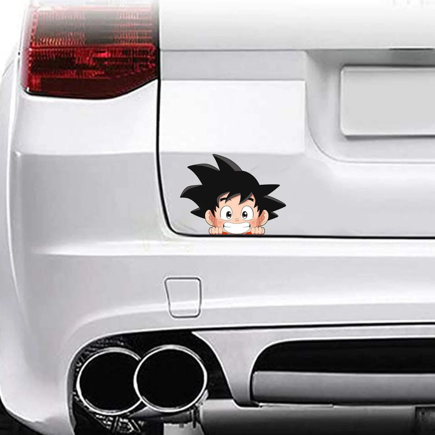 Goku Lying Window Car Sticker - JDM Decorative Sticker