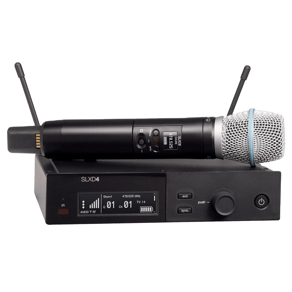 CSL Professional High End Wireless SLX4D Microphone System