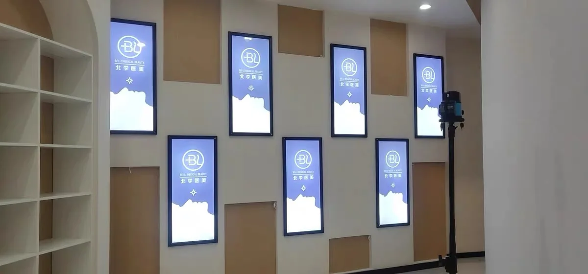 Aluminum Snap Frame For Movie Poster Frame Wall Mounted Advertising Display Led Frame Light For ...