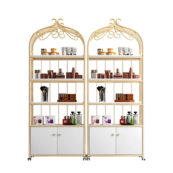 Beauty Salon Product Display Cabinet Storage Rack For Cosmetics Shelf ...