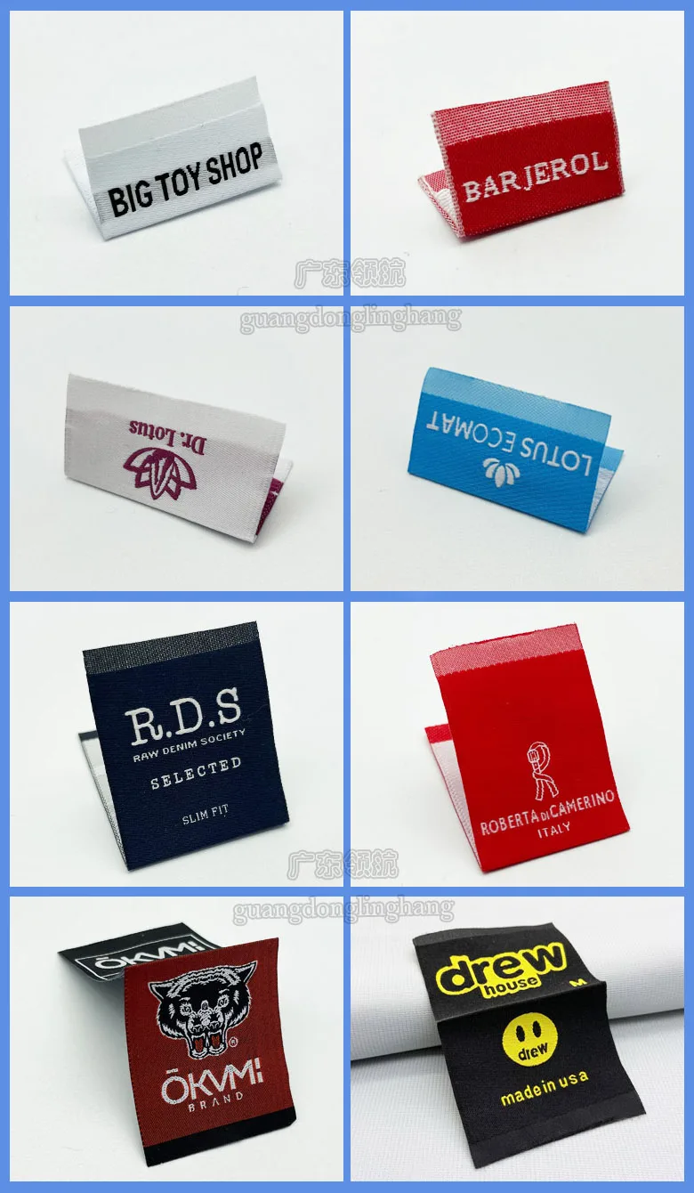 Customizable Woven Labels - Elevate Your Clothing Line