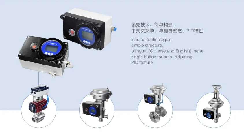 DONJOY Liquid Control Valve Positioner IL-TOP-1441 for Hygienic ...