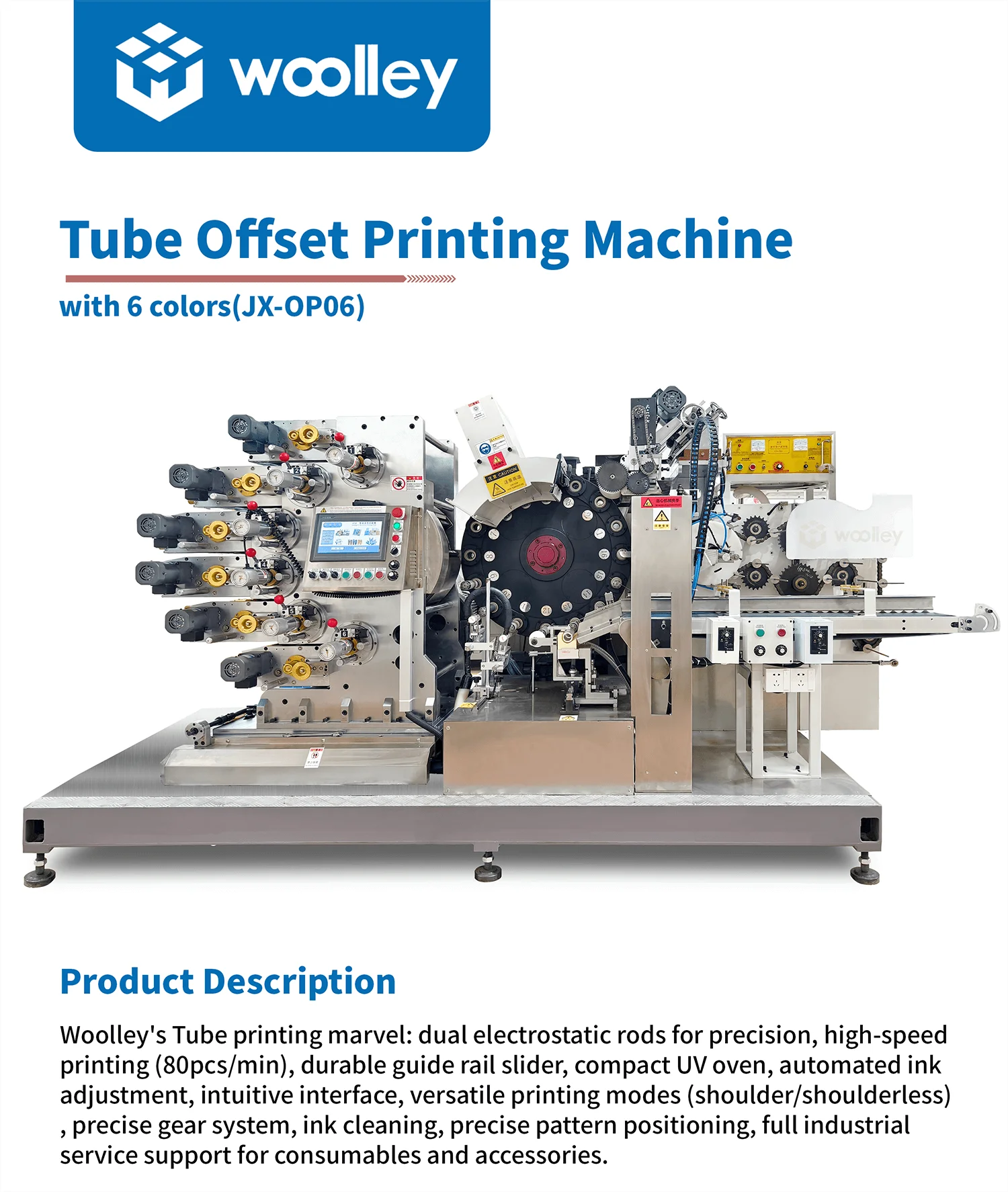 Offset Printing Machine Plastic Printing Machine 4 Color 2 Colors ...