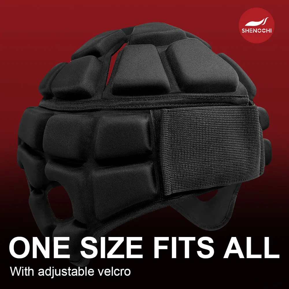 Shenochi Football Helmet Shock Protectors - Custom Soft Shell Caps