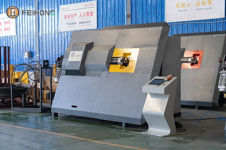 Cnc Automatic Rebar Stirrup Bender Machine /steel Bar Stirrup Bending ...