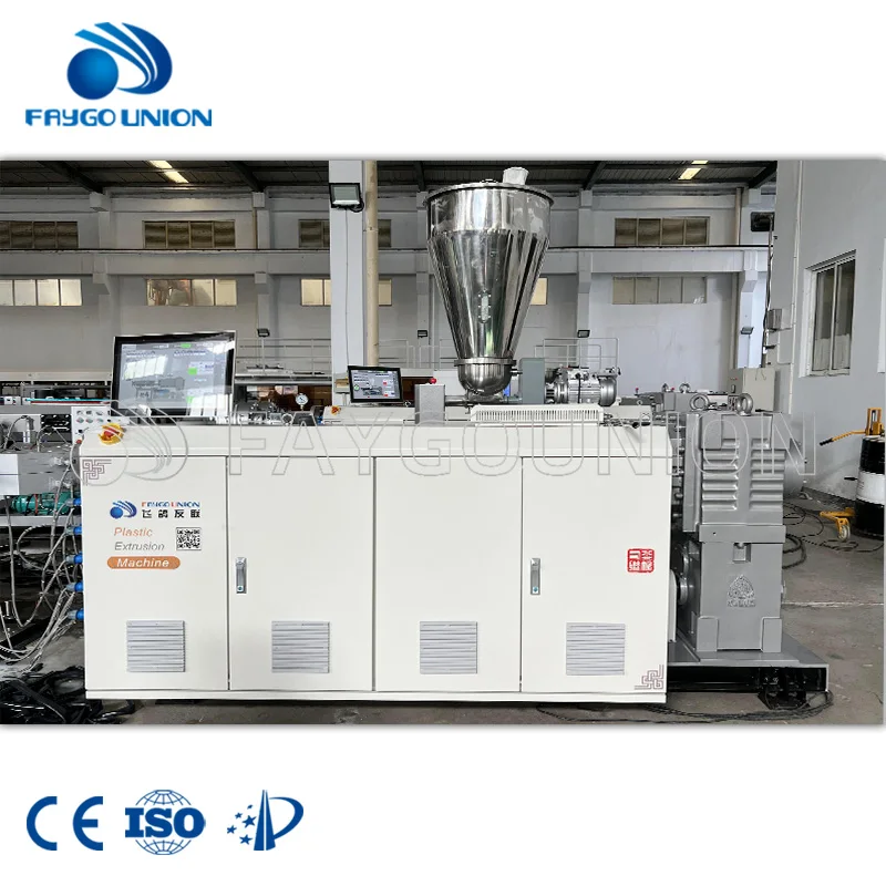 FAYGO UNION New Type PLC System Plastic Profile and Pipe Extrusion ...