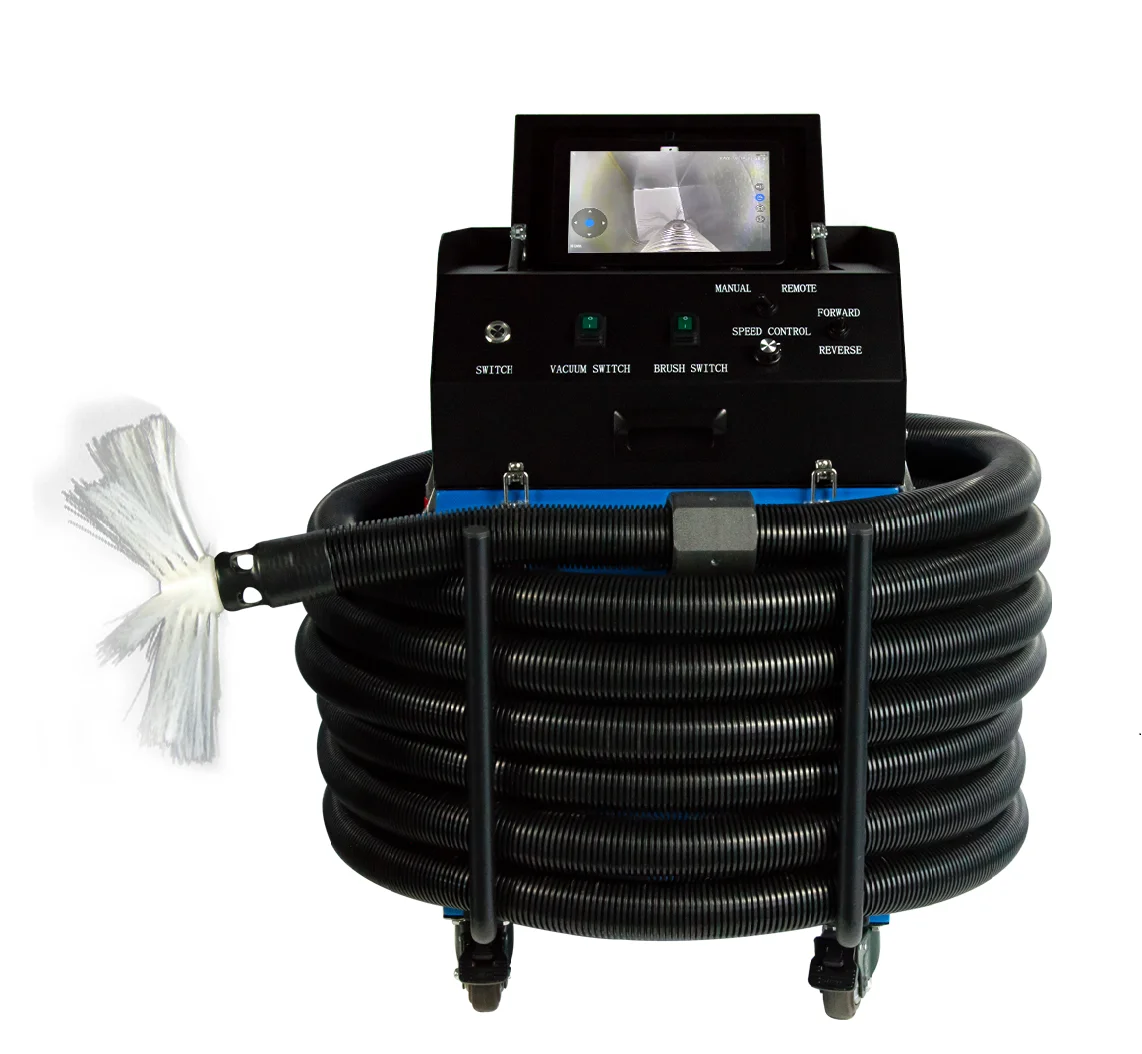 Rotory Brushing Duct Cleaning Machine For Sale Duct Work Cleaning Tools ...