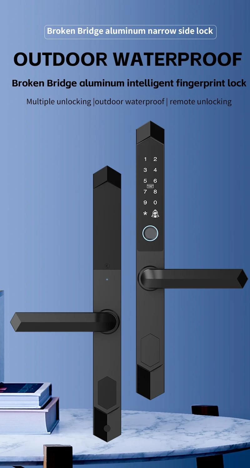 Innovative Waterproof Electric Fingerprint Smart Tuya App Intelligent ...