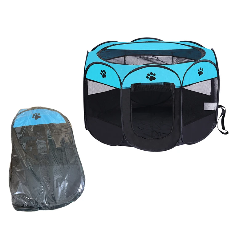 Explosive Pet Maternity Room Foldable Octagonal Cat Travel Dog Cage ...