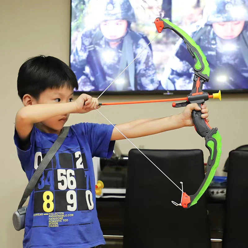 Hot Sell Plastic Bow And Arrow Arrow Archery Set Outdoor Sport Toys ...
