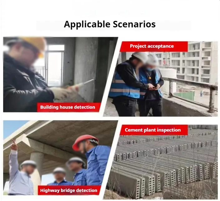 Swiss Hammer Test Fully Automatic Digital Concrete Rebound Hammer ...