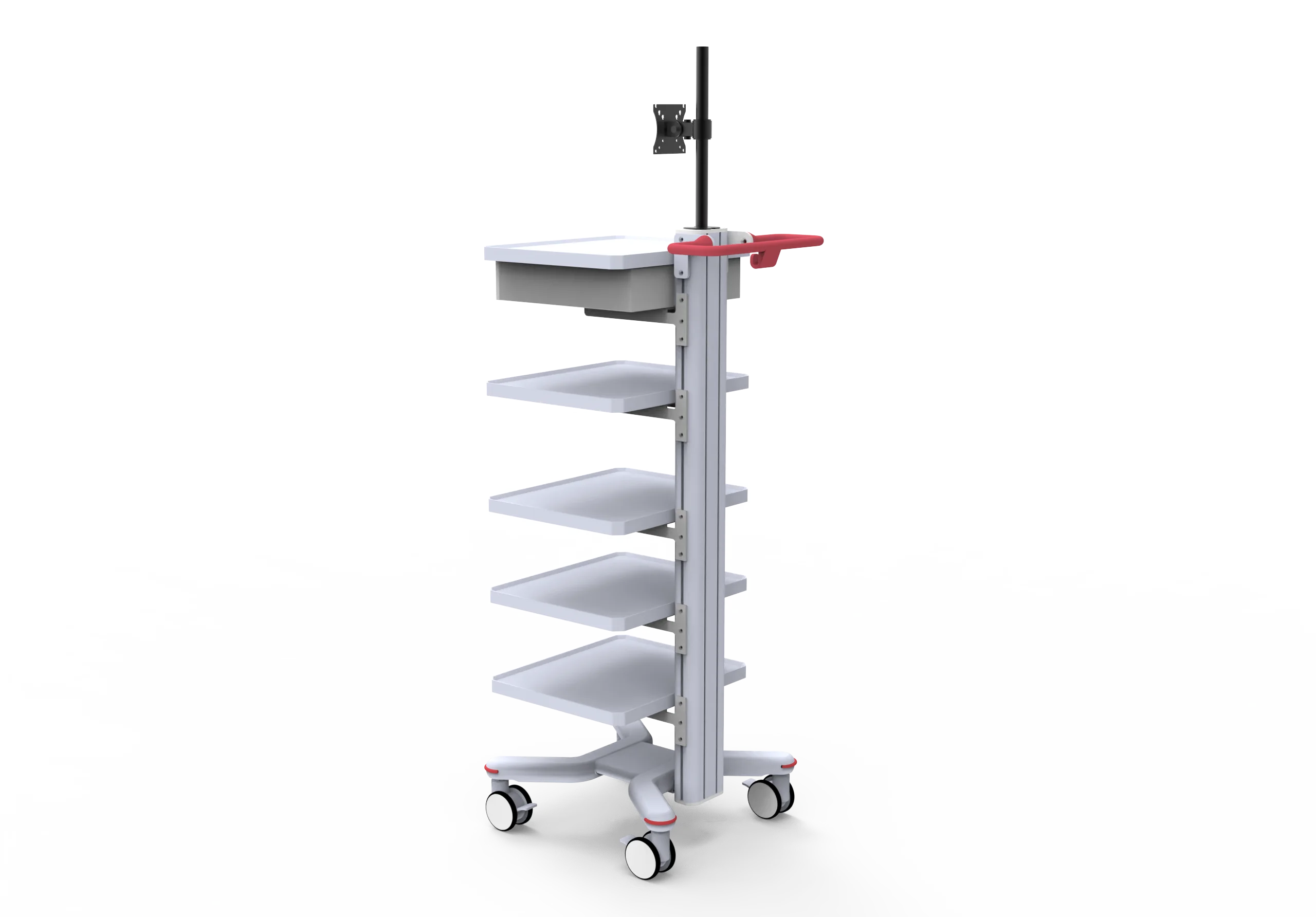 Hospital Trolley Medical Mobile Cart Trolley Patient Mobile Medical ...