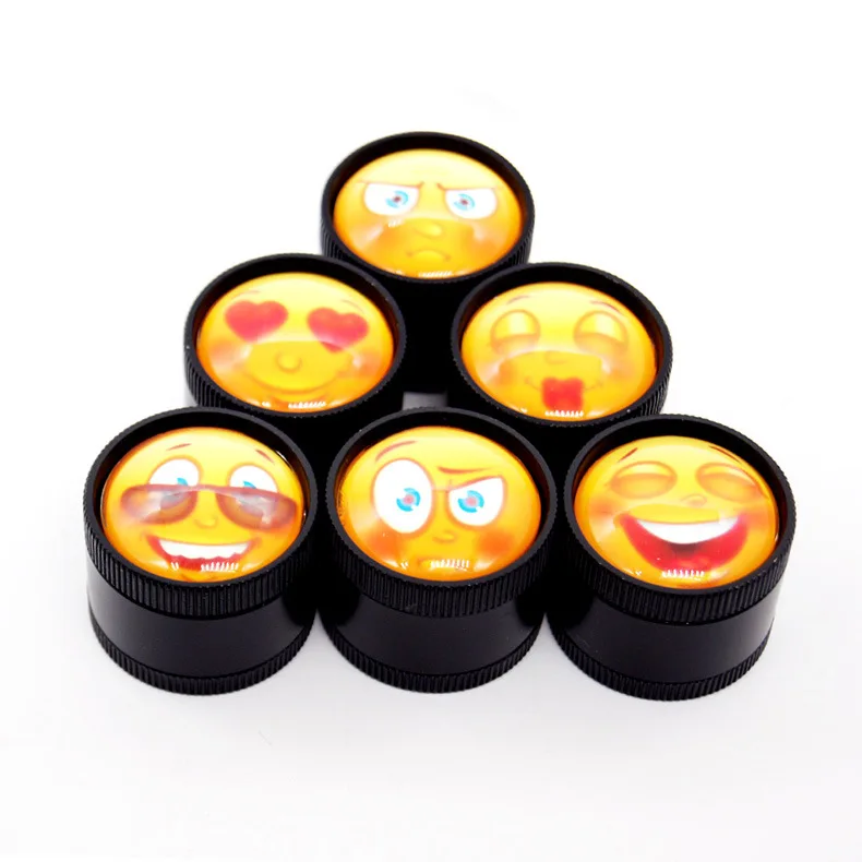 Nice Pricing Mini 30mm Metal Herb Grinder Smile Design Manual Herb ...