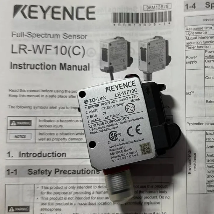 Japan Keyence Lr-wf Series Digital Cmos Laser Sensor Lr-wf10 Lr-wf10c ...