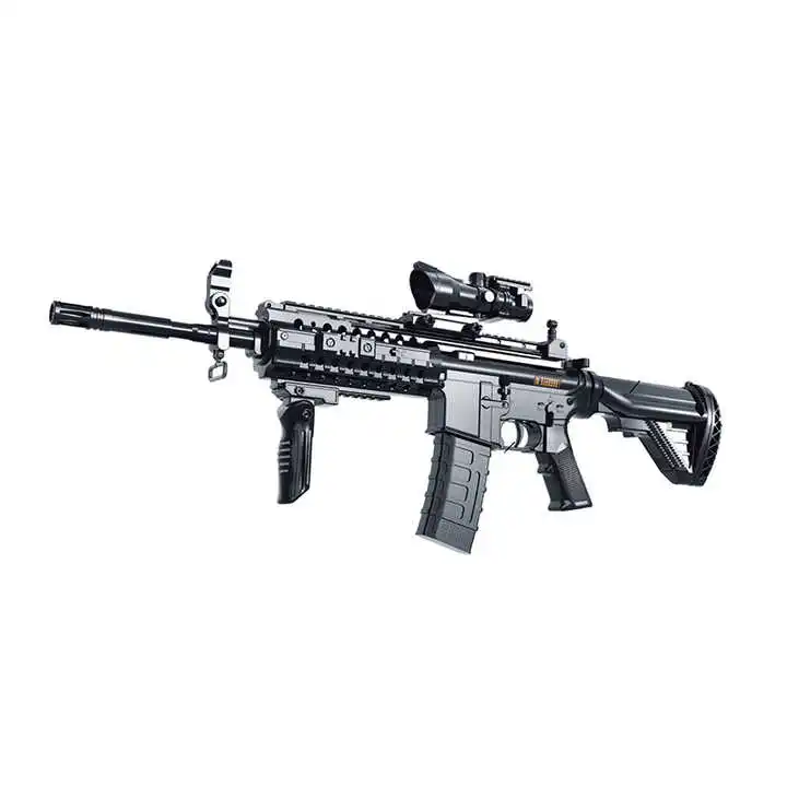 Hot Selling 2024 M4s Electric Toy Gun Fireworks Splatter Kids Blaster ...