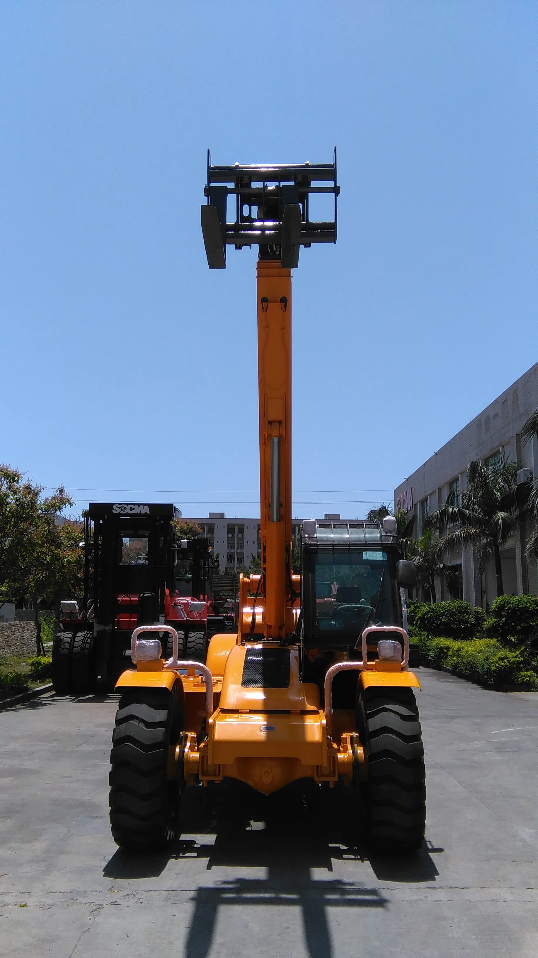 4ton Electric Crane Price Boom Telehandler Telescopic Handler Forklift ...
