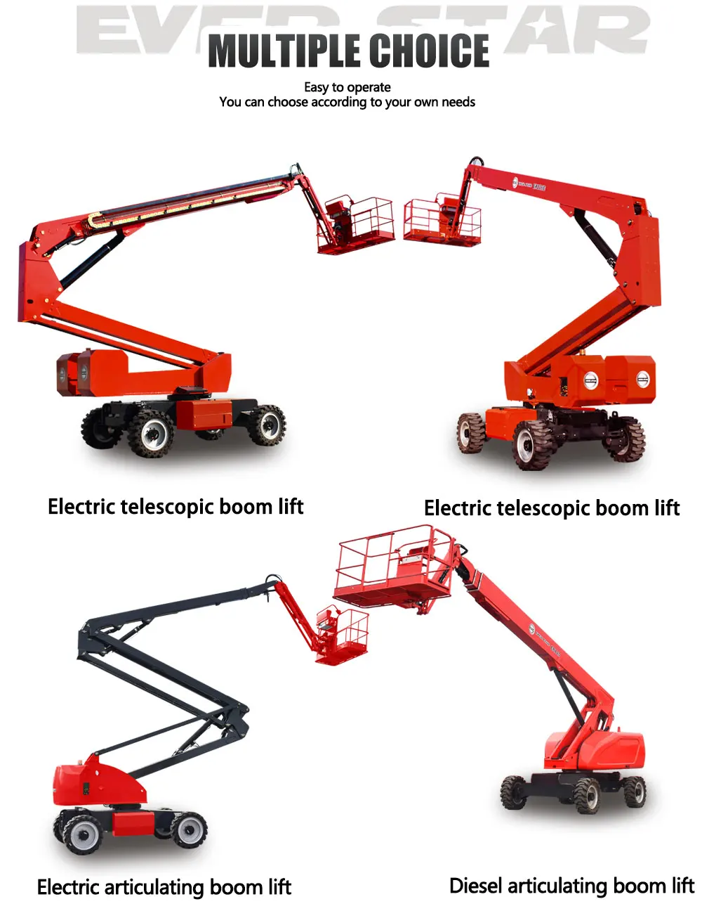 Hydraulic Diesel Mini 40m Telescopic Boom Trailer Wheel Lift For ...