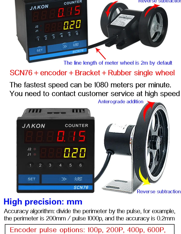 High-Precision Length Meter Counter | Mini Cable Wire Rope | OEM