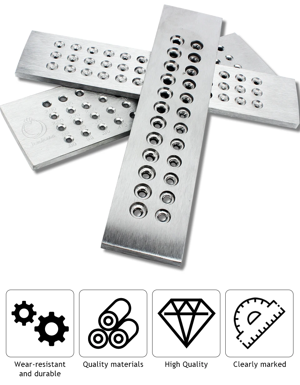 Oval Plate Drawing - Jewelry Making Tool Tungsten Carbide