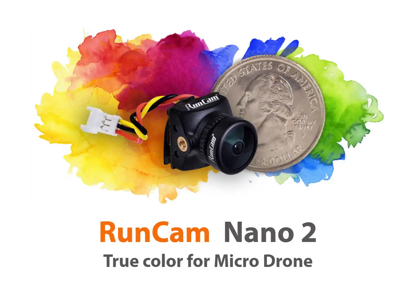 Runcam Nano2/nano3/nano4 1/3 Inch 700tvl Coms 2.1mm Lens Fpv Camera For ...