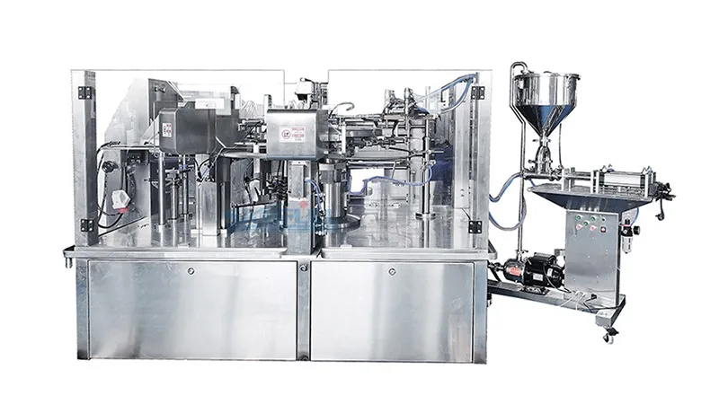 Rotary Premade Bag Packing Machine Juce Packing Machine Pouch Automatic Liquid Filling And ...