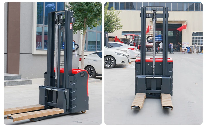 Warehouse Use Selflift Stacker Simple Operation Electric Stacker 1.5ton ...