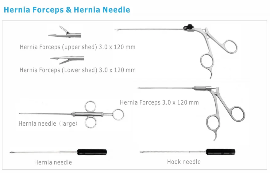 Laparoscopic Hernia Forceps - Precision Surgical Tools