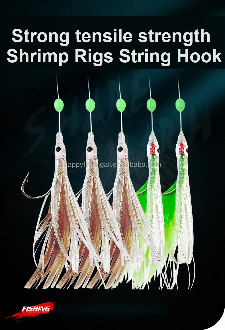 Sabiki Rigs Saltwater Fishing Rigs Luminous Octopus Mackerel Feathers ...