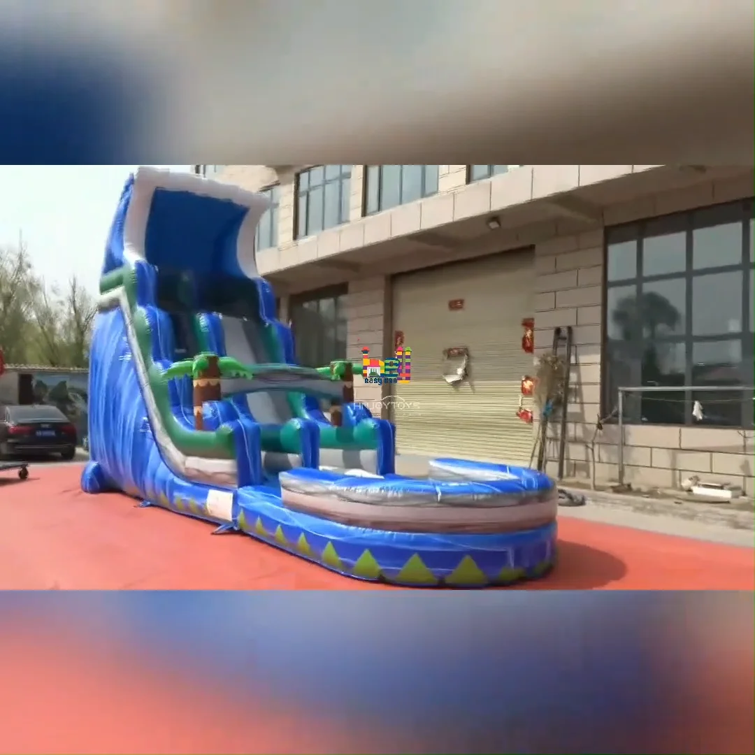 20ft Inflatable Single Lane Slides For Party Rentals Inflatable Water ...