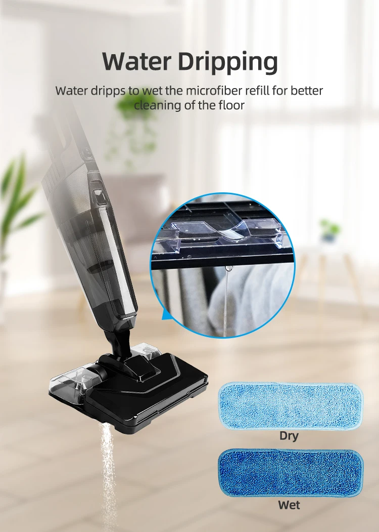 Electric Electrical Floor Dust Cleaning Wer And Dry Machine Mop Cleaner ...