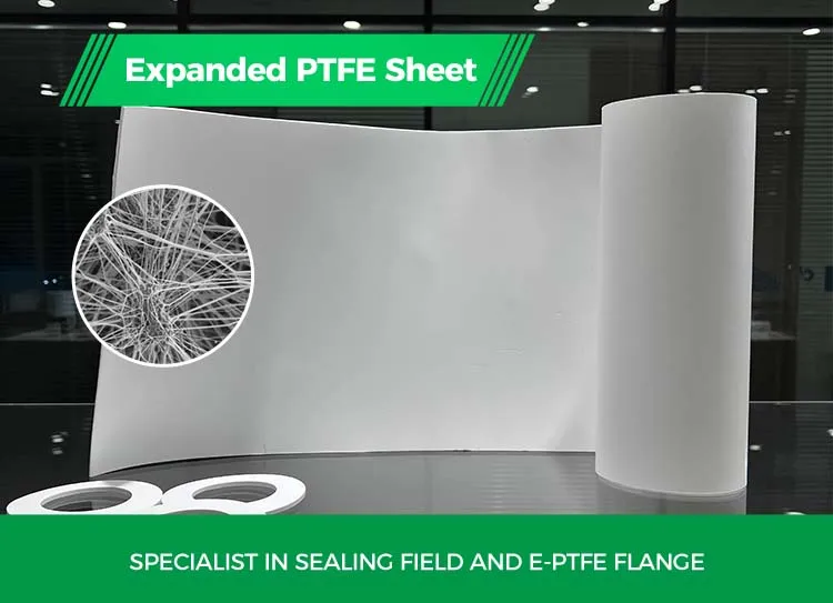 Expanded Ptfe Roll Virgin Pure Expanded Sheet - Buy Expanded Ptfe Sheet ...