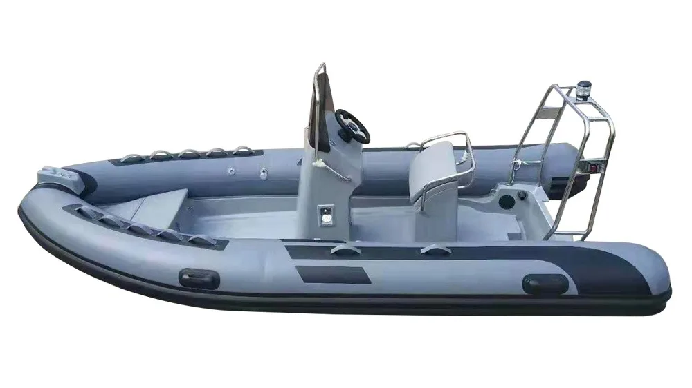 Mini 12ft Rhib 360 Rigid Aluminum Rib Boats Orca/hypalon/pvc Inflatable ...