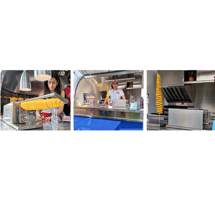 Automatic Potatoes Tower Slicer Chips Machine / Whirlwind Potato Chip ...