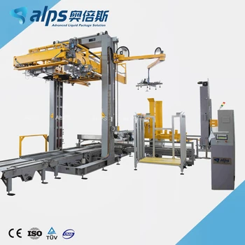 Alps Pallet Stacker Robot Palletizer For Automatic Depalletizer Depalletizing Of Glass Bottle ...