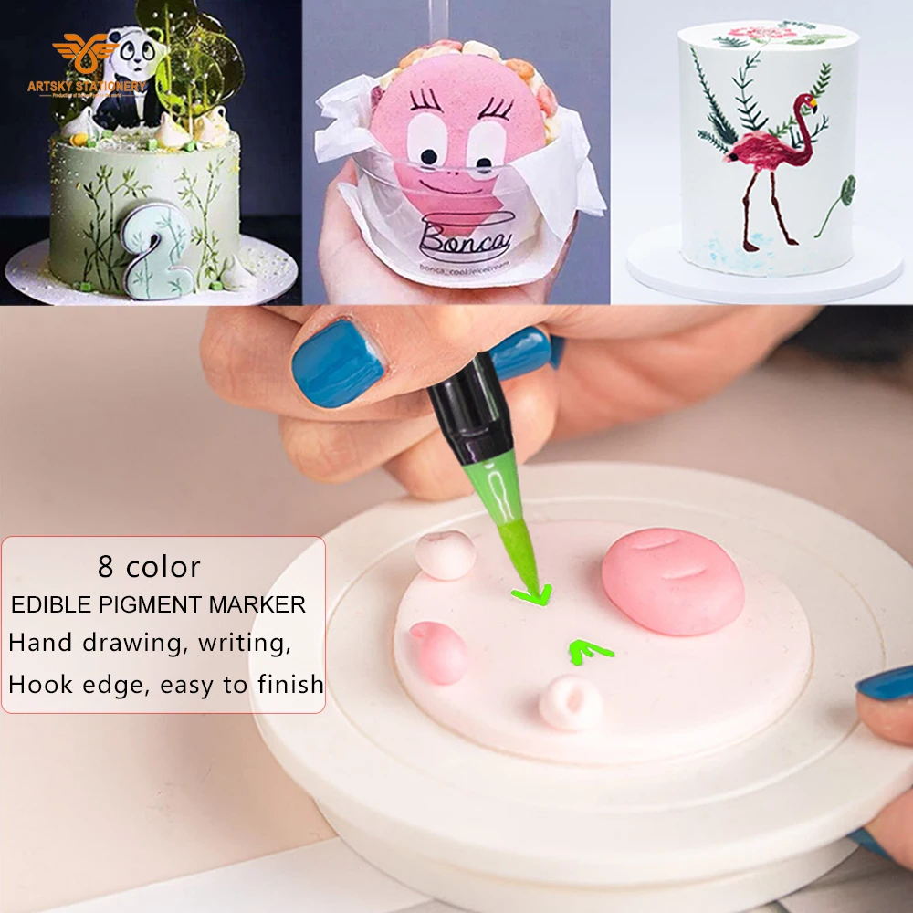 Edible Food Colouring Pens - Perfect for Cake Decorations