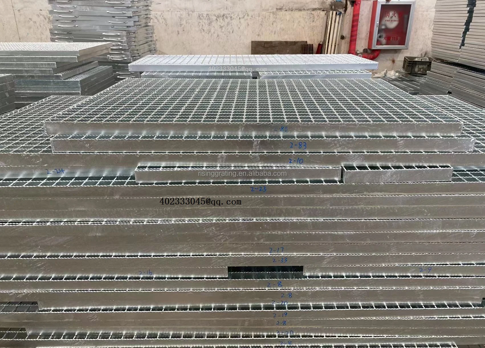 Hdg Galvanized Steel Grating With Kickplates & Cut-outs - Buy ...