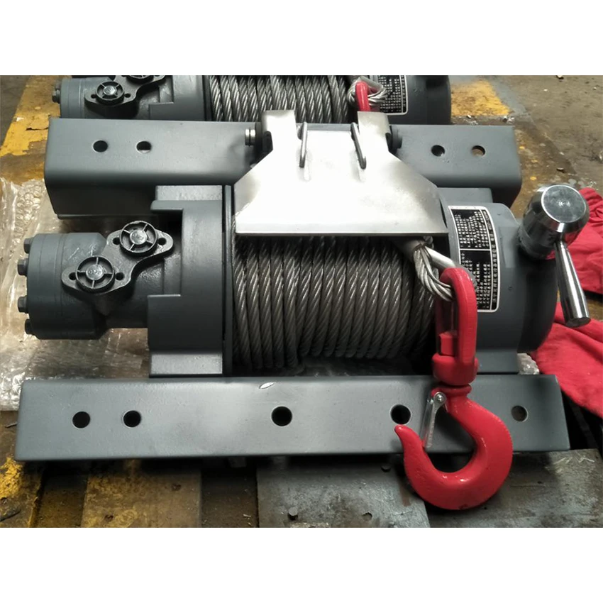 3t to 50t Towing Continuous Duty Hydraulic Winch for Truck