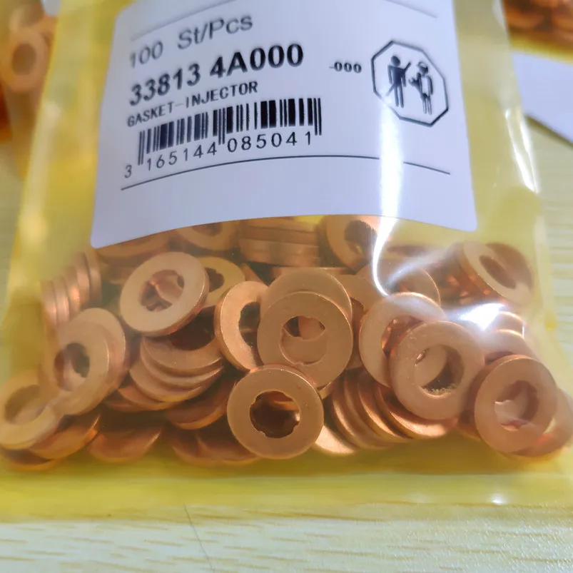 Copper Washer / Diesel Common Rail Injector Gaskets 2.5 Crdi F00vc17504 ...