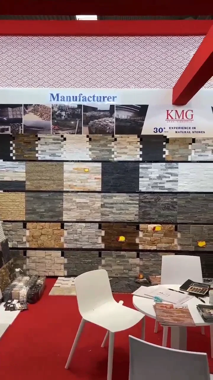 Yellow Quartzite Exterior Decoration Stone Veneer Stack Wall Cladding ...