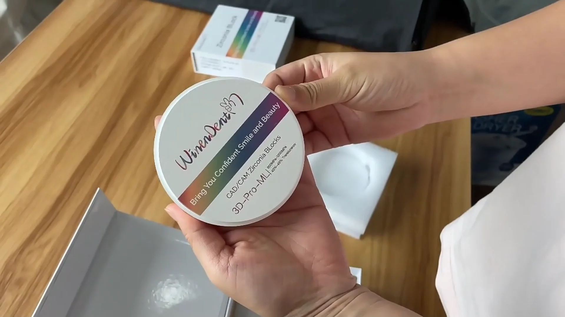 3d-pro-ml 98mm 30mm Aesthetic Color Gradient Zirconia Blocks Dental ...