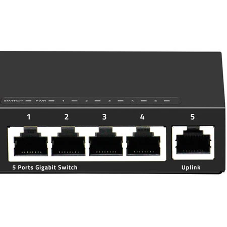 5 Port Network Gigabit Ethernet Switch - Buy Ethernet Switch,Network ...