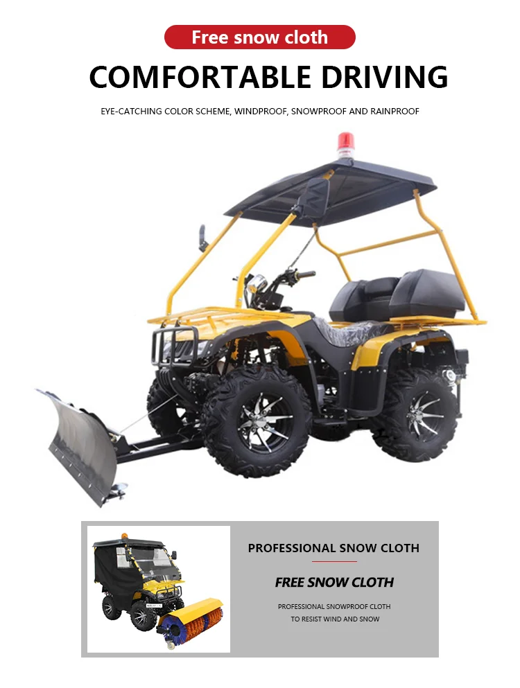 Heavy Duty Tractor Mounted Snow Blower with Fully Enclosed Climate ...