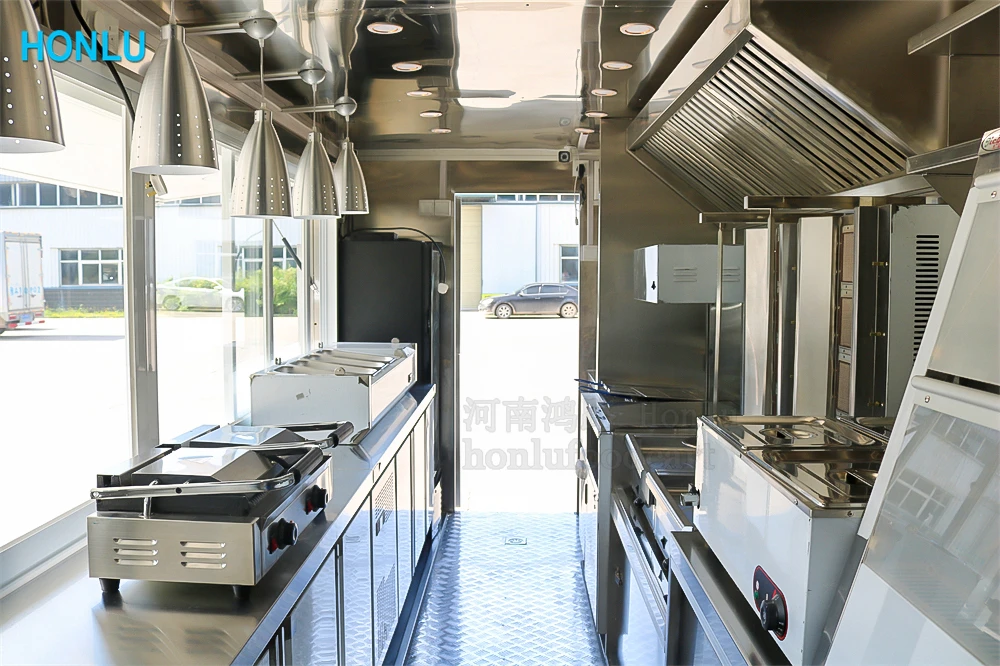 Mobile Food Trailer - Fully Equipped for All Culinary Needs