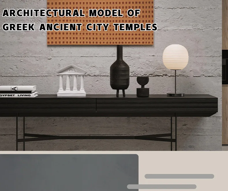Greek Architectural Resin Model Prop Display Modern Creative Craft ...