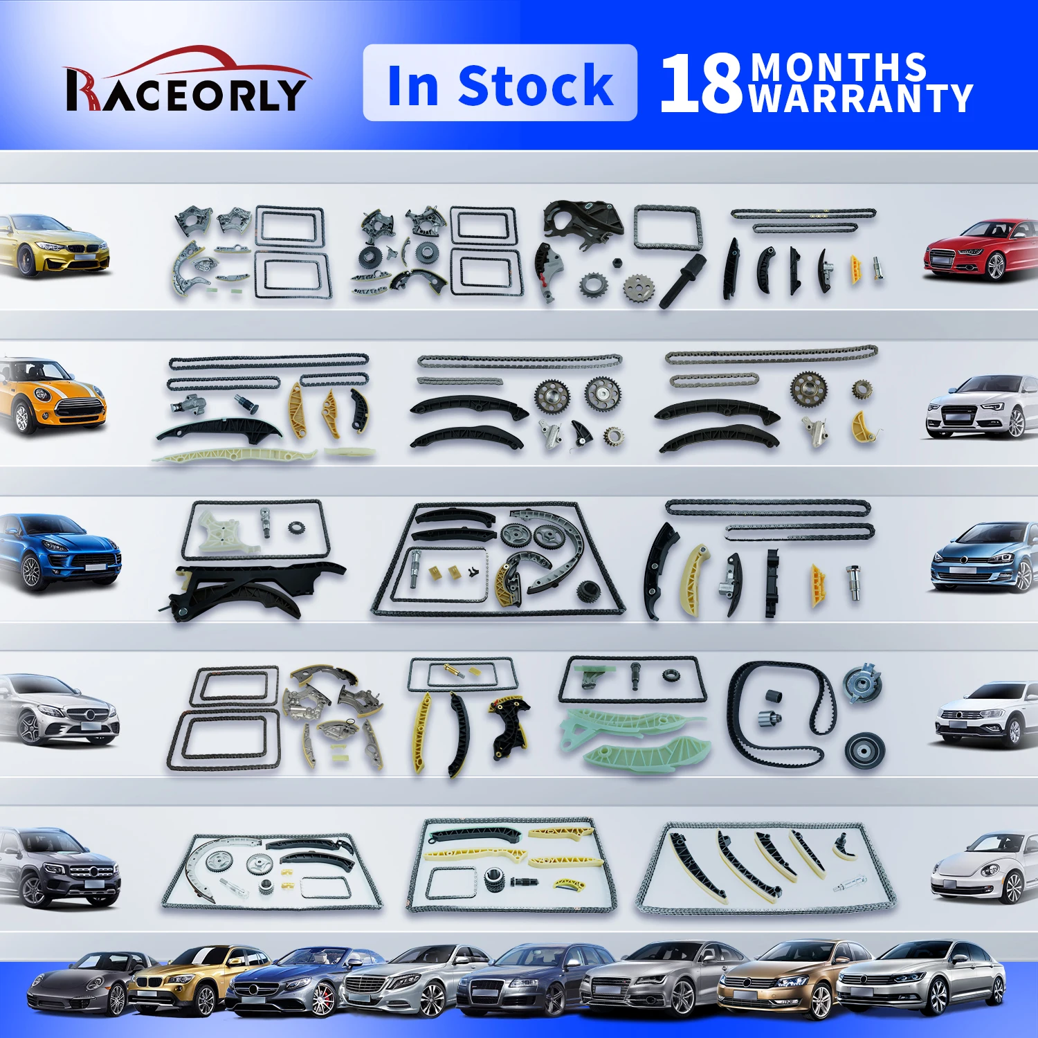 Auto Part Timing Rail Timing Chain Guide 06k109507f 06k109507j For B9 ...