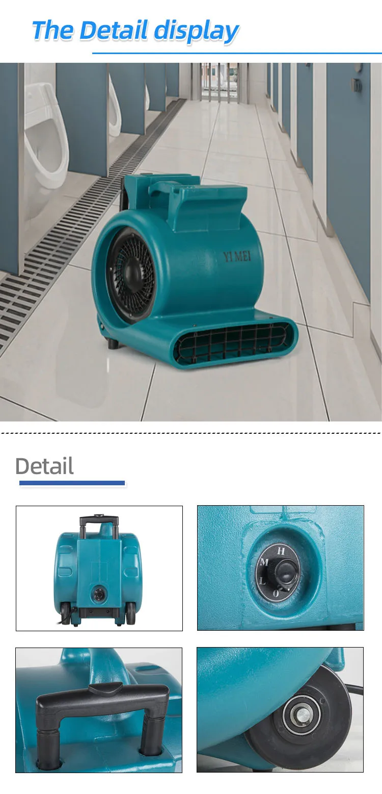 Factory Direct Sales Ym800-r Cold And Hot Air Blower Fans Floor Dryer ...