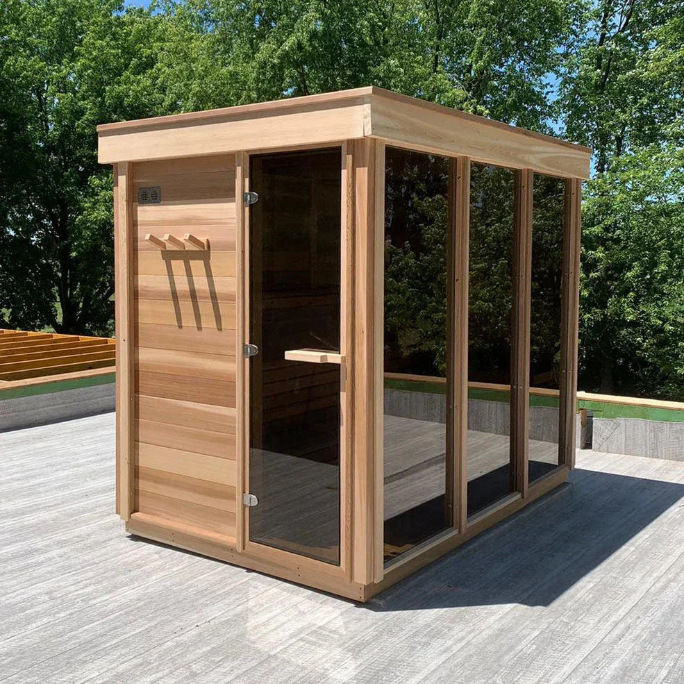 Modern Outdoor Sauna Box - Buy Dry Steam Tourmaline Sauna Room outdoor ...