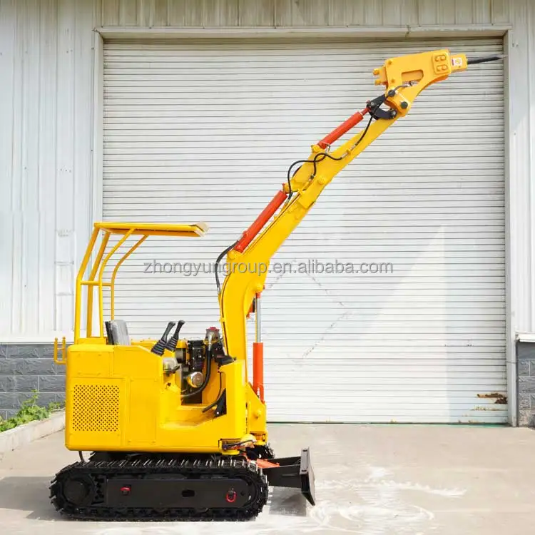 Safe Reliable Digging Machine Hydraulic Excavator Micro Bagger Crawler ...