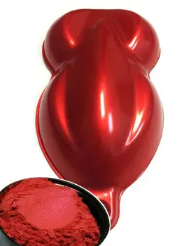 Metallic Red Pearl Car Paint Colors,Mica Candy Pearl Pigment - Buy ...