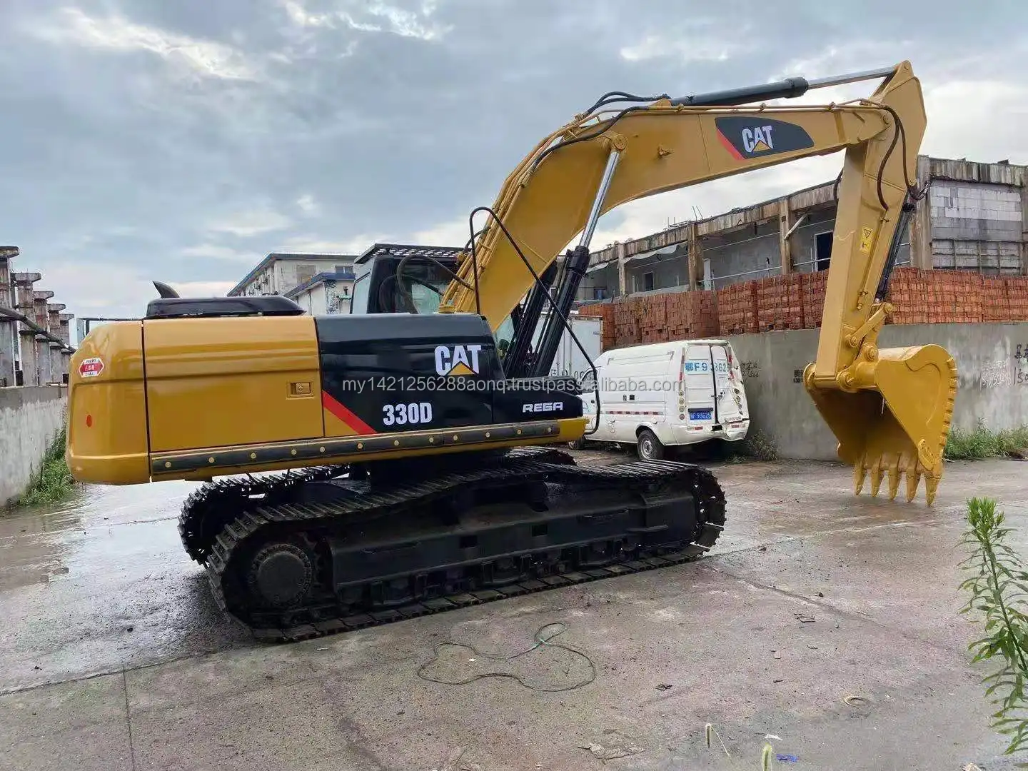 Used Construction Caterpillar 330D Earth Moving Excavator Machine CAT ...